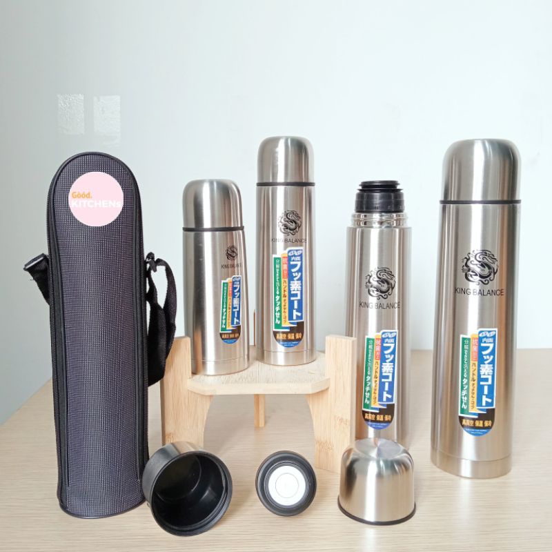 Jual G008 TERMOS KOPI TREMOS THERMOS AIR PANAS STAINLESS STEEL KING ...