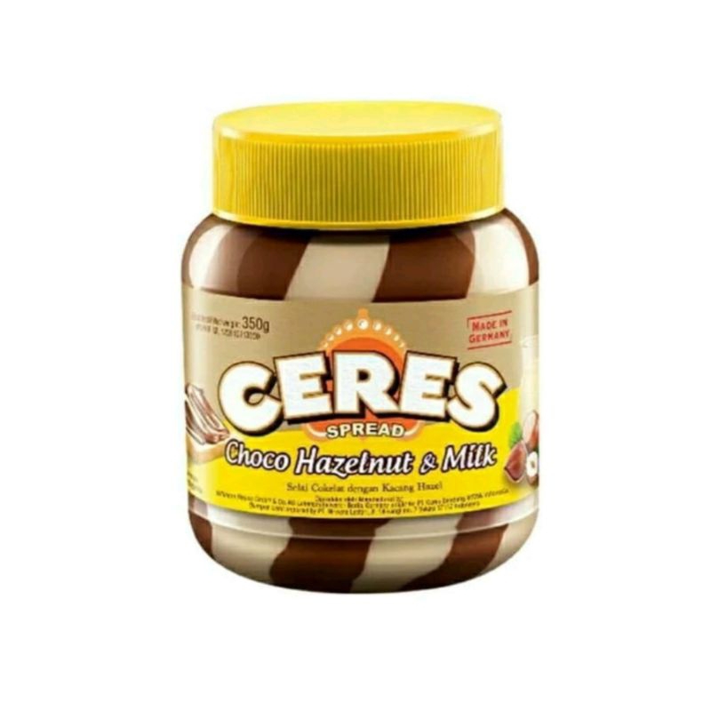 Jual Ceres choco hazelnut & milk (selai Ceres coklat) 350g kemasan ...
