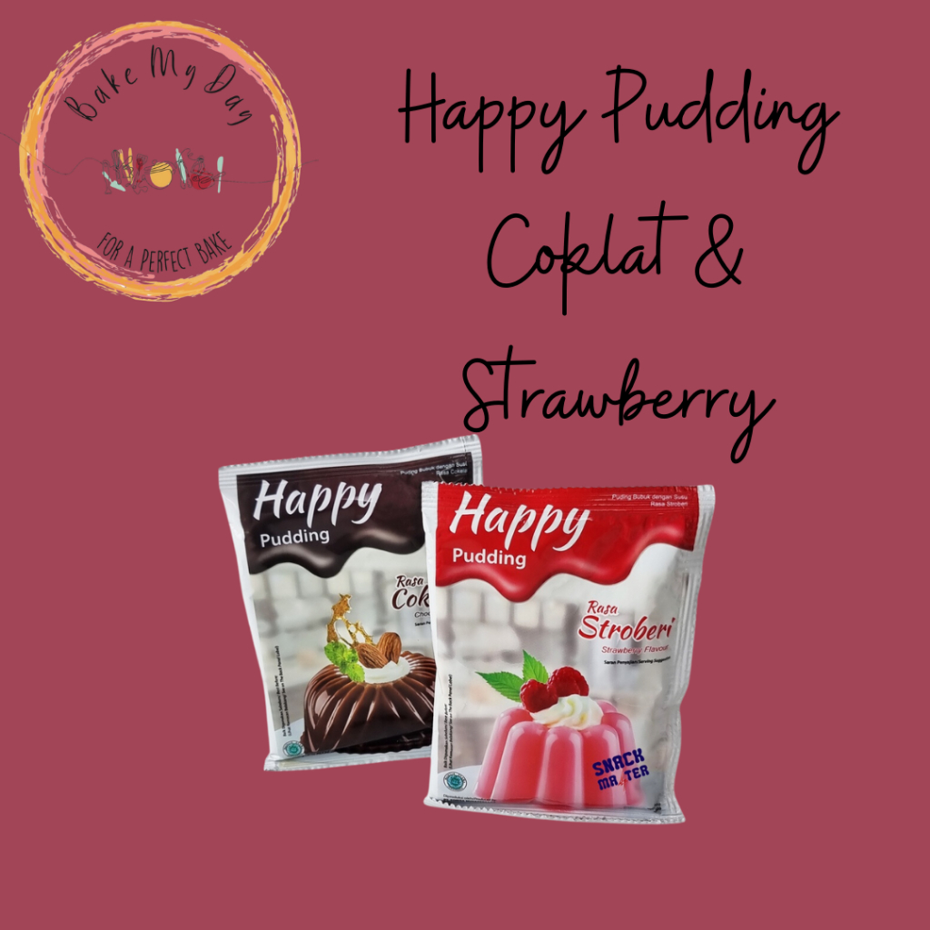 Jual Happy Pudding Chocolate / Strawberry | Shopee Indonesia