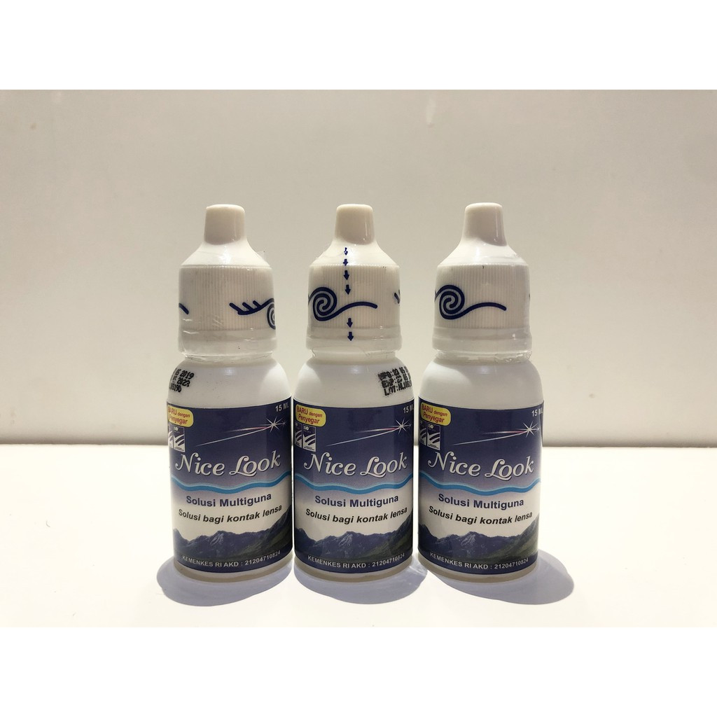 Jual Tetes Mata NICELOOK 15mL / Nice Look Eye Drops 15 mL | Shopee ...