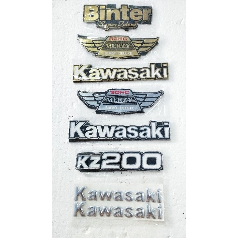 Jual emblem binter merzy kz200 | Shopee Indonesia