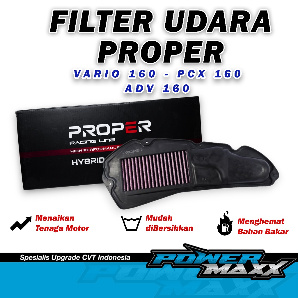 Jual Filter udara Saringan Udara VARIO 160 - PCX 160 - ADV 160 FILTER ...