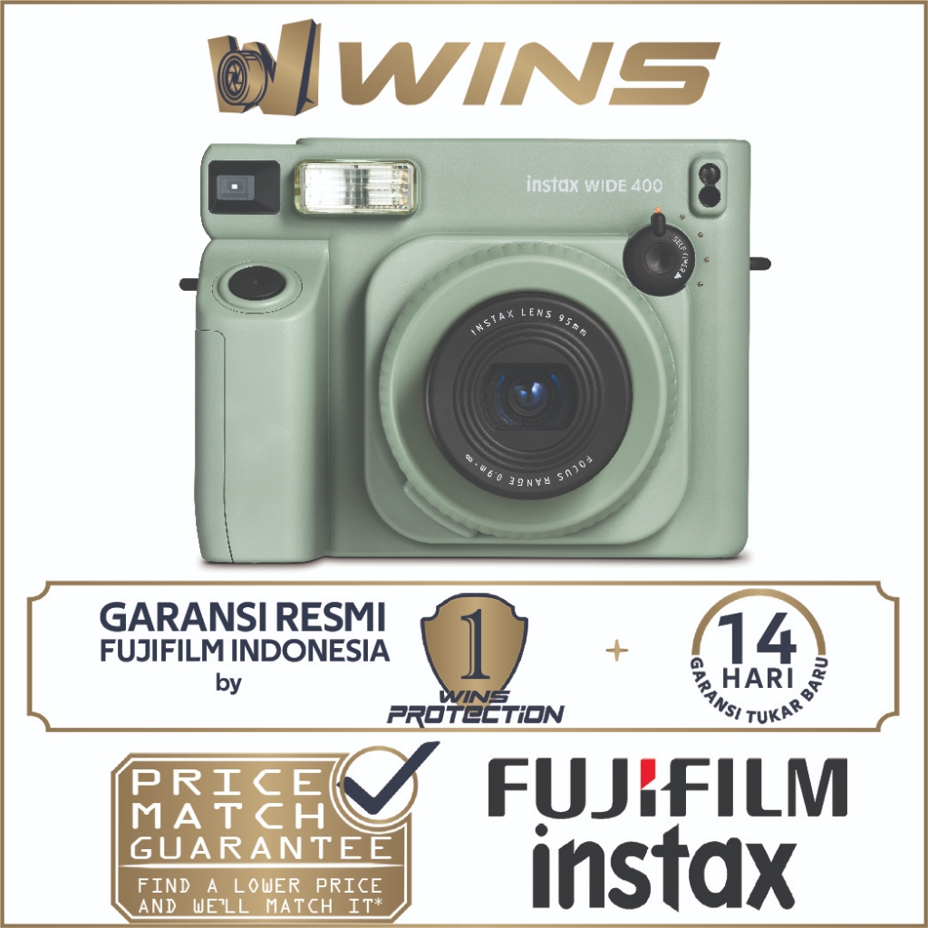 Jual Fujifilm Instax Wide 400 GARANSI RESMI FUJI | Shopee Indonesia