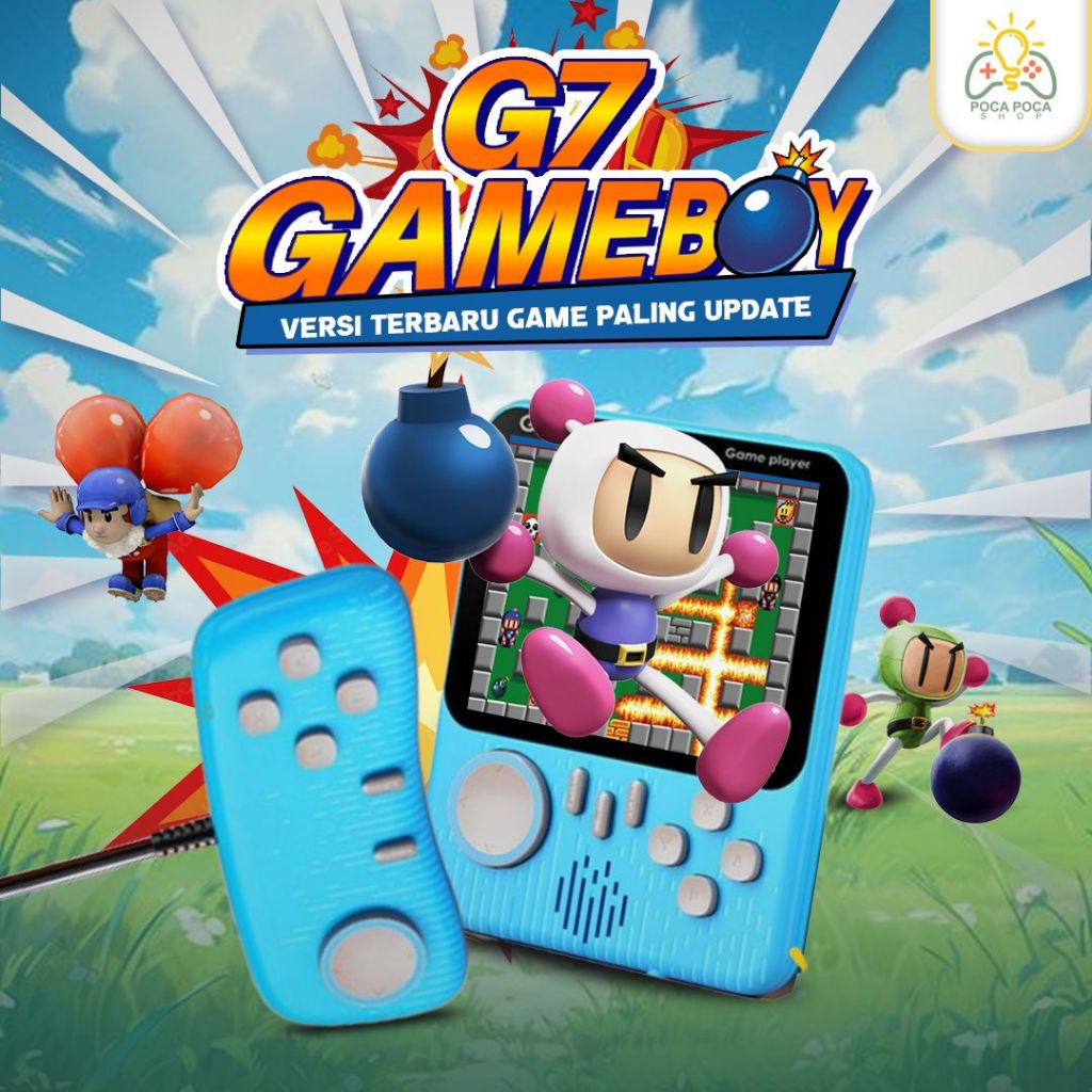 Jual GAMEBOY PVP MAINAN ANAK GAME BOY G7 2 PLAYER ANTI GADGET VERSI GAME PALING LENGKAP DAN ...