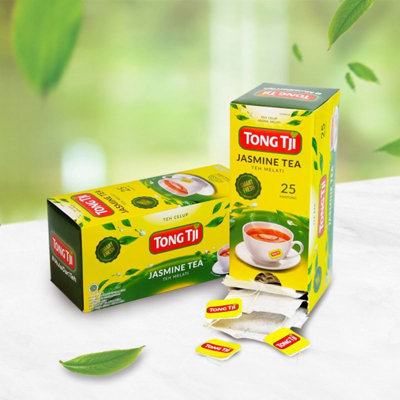 Jual Tong Tji Jasmine Tea Teh Celup Melati Box Isi 25 Kantong Dengan ...