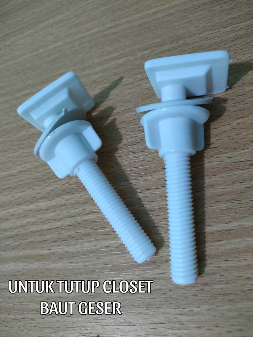 Jual Baut Tutup Closet Duduk Model Toto Kotak/Universal | Shopee Indonesia