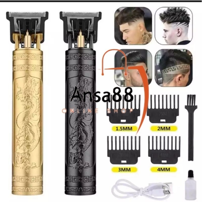Jual [ ANSA88 ] T9 alat cukur elektrik cukuran vintage pencukur ...