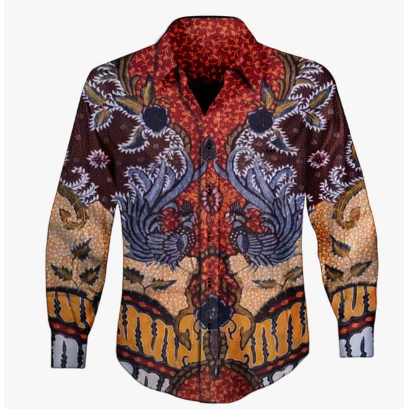 Jual Kain Batik Tulis Premium (Contoh Kemeja) | Shopee Indonesia