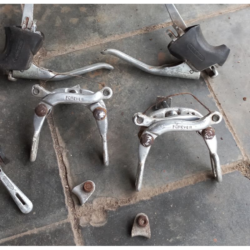 Jual rem u brake sepeda balap jadul lawas forever | Shopee Indonesia