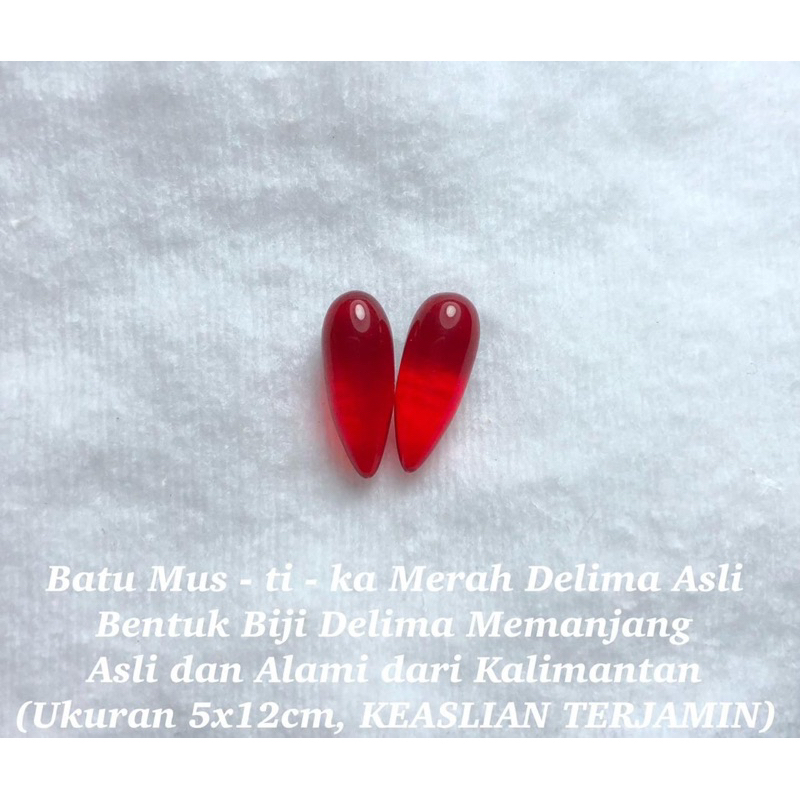 Jual Batu Delima Merah Asli Kalimantan | Shopee Indonesia