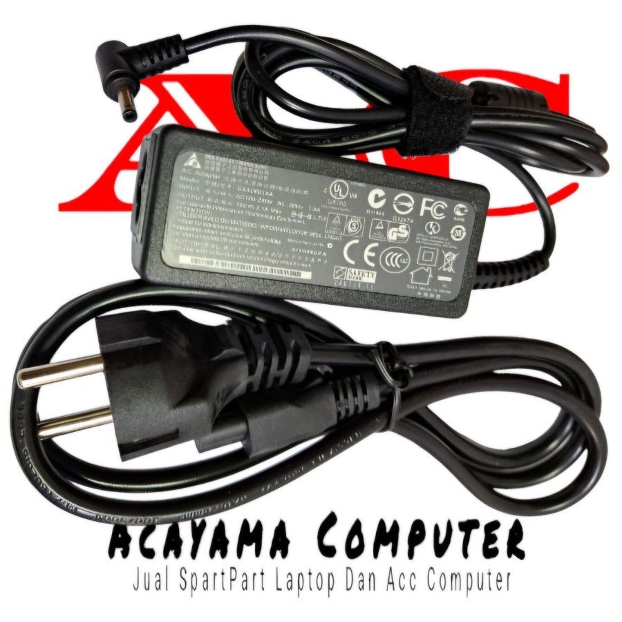 Jual Adaptor Charger Laptop NoteBook advan stylus zyrek cruiser 20 19V 2.1A | Shopee Indonesia