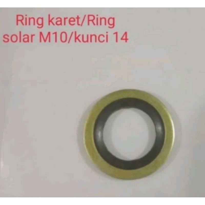 Jual Ring Solar M10 Untuk Baut Nepel selang rem | Shopee Indonesia