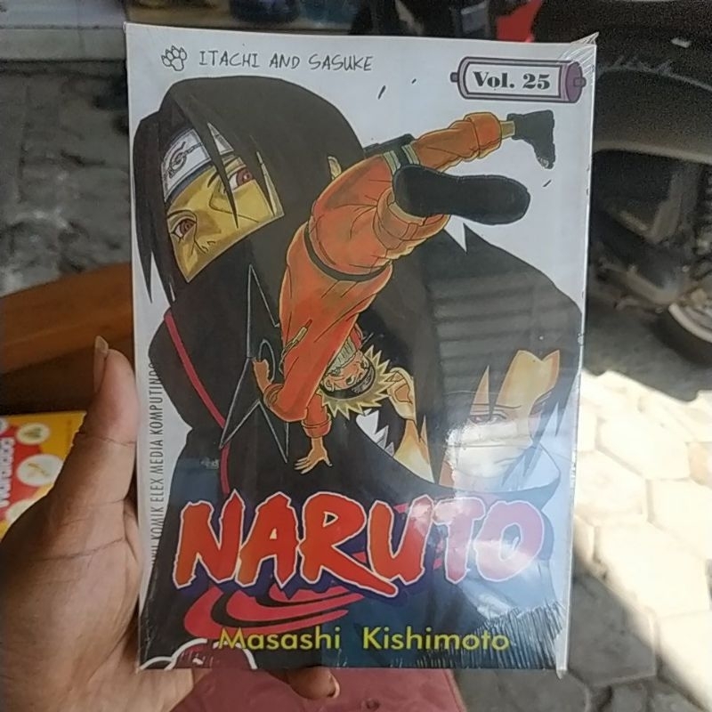 Jual NARUTO komik volume 25 - Itachi and Sasuke | Shopee Indonesia