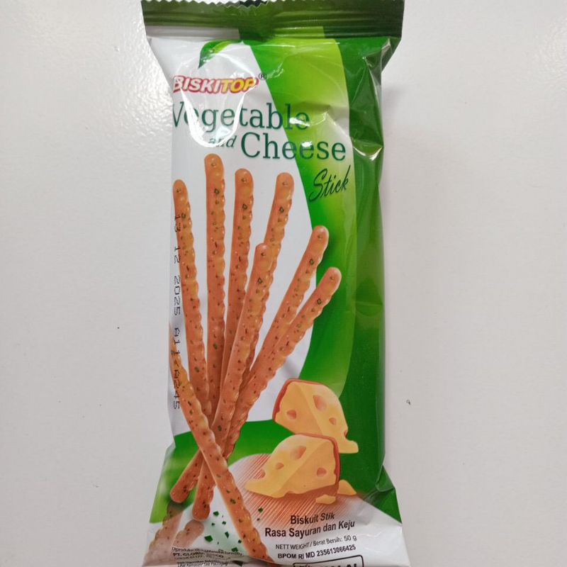 Jual Biskitop Biskuit Sayur Rasa Sayuran dan Keju/Vegetable and Cheese ...