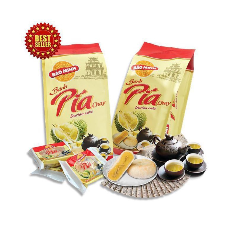 Jual KUE PIA VIRAL DURIAN PIA DUREN VIETNAM VIET NAM ASLI ORIGINAL BAO MINH BANH PIA CHAY ISI 6 ...
