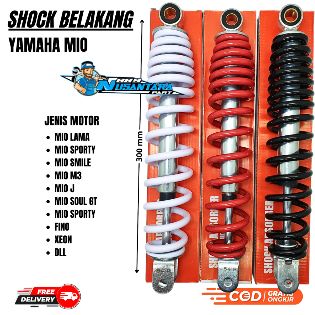 Jual SHOCK BREAKER BELAKANG MIO / MIO M3 / SOUL GT / MIO GT / MIO ...