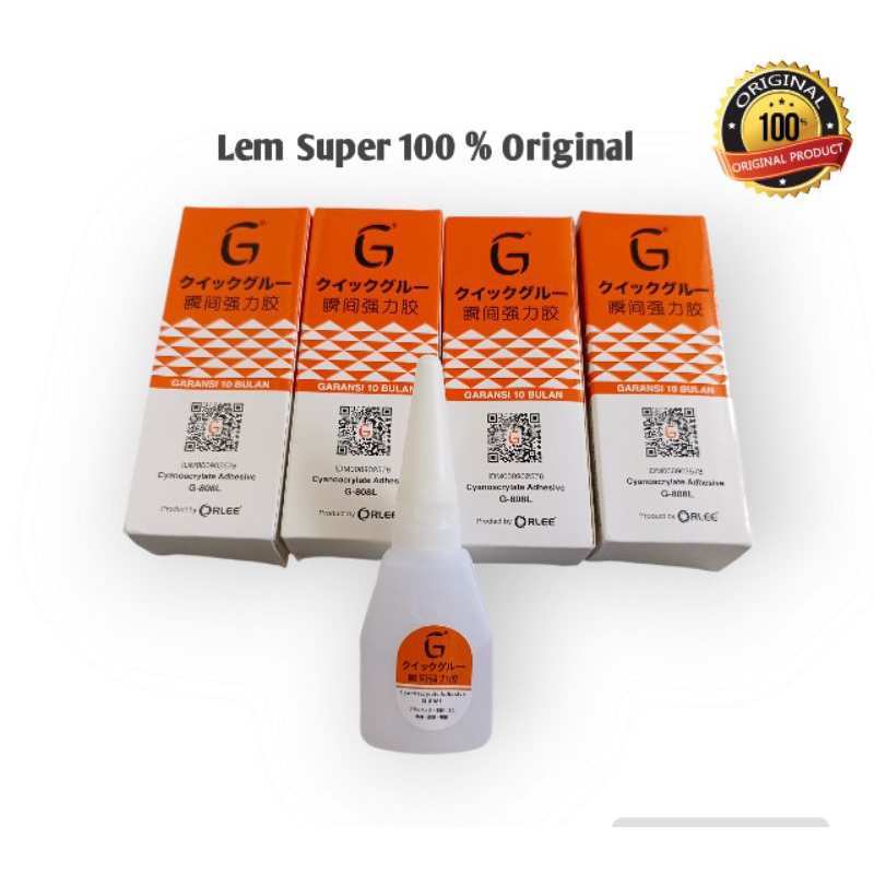 Jual Lem G 100 % Original | Lem Korea super | Lem G asli barcode | Lem ...