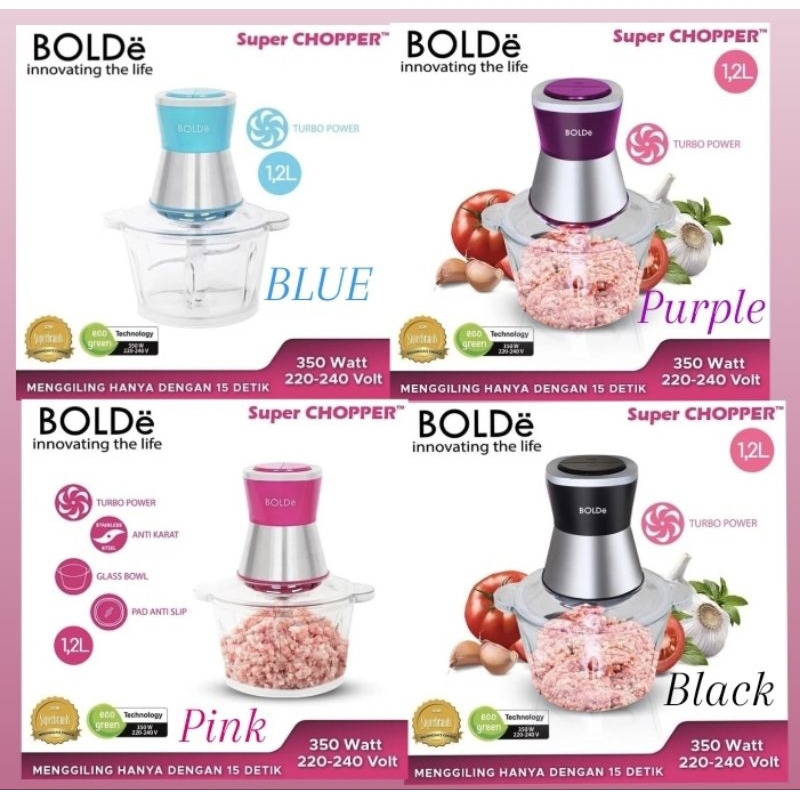 Jual BOLDe BOLDE FOOD CHOPPER / BOLDE SUPER CHOPER ORIGINAL | Shopee ...