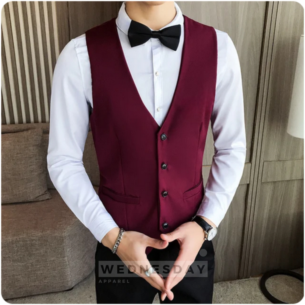 Jual Rompi Jas Blazer Berbahan Katun Twill Twist | Rompi Formal Pria ...