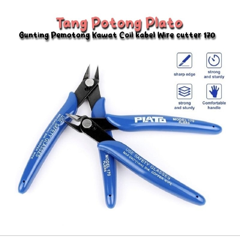 Jual Tang Potong Kabel Plato 5 inch Mini Kecil / Pemotong Kabel Listrik ...