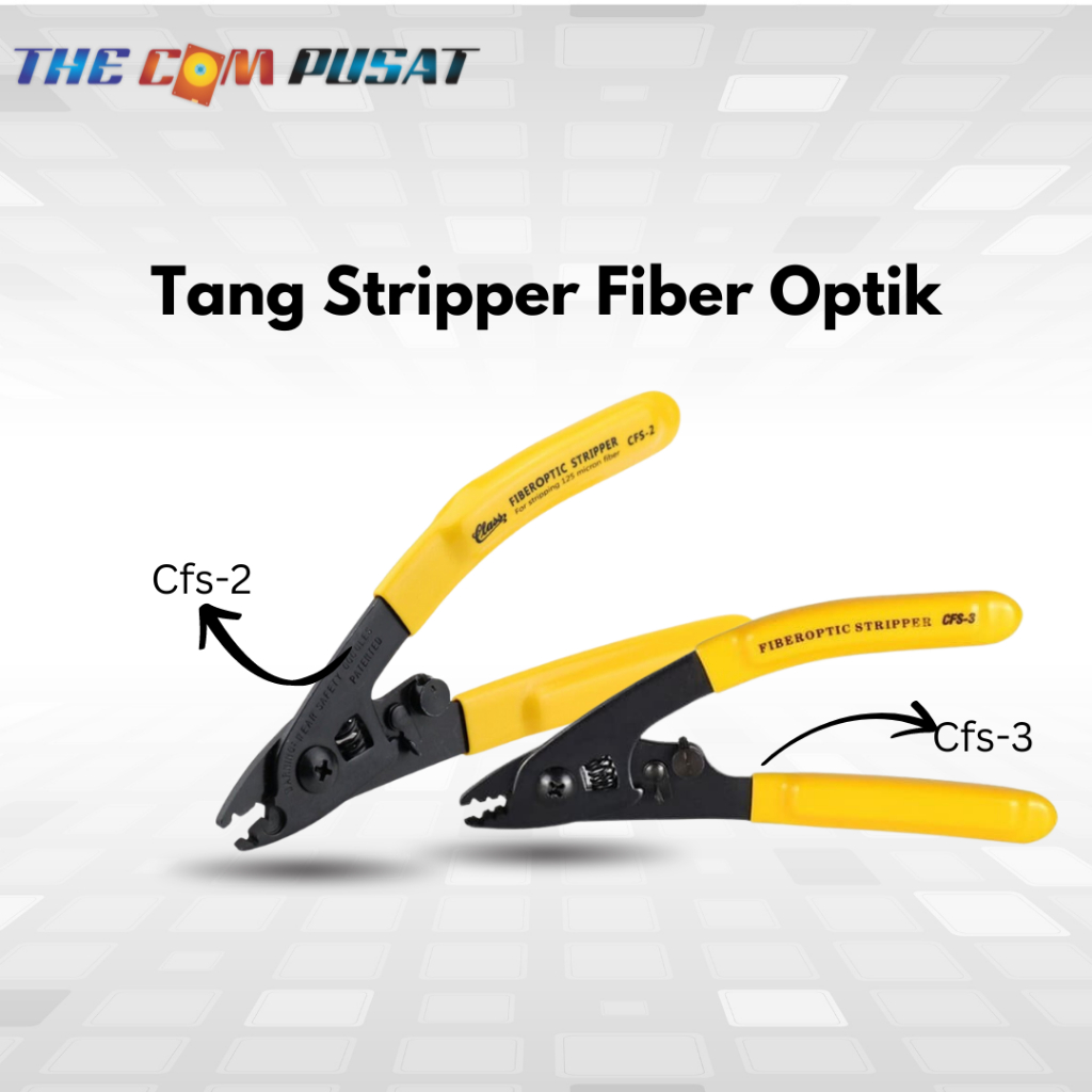 Jual Fiber Optic Stripping Plier Tang Pengupas Fiber Optik CFS-2 ...