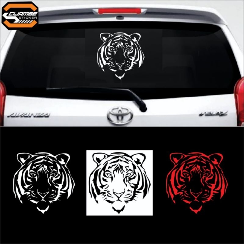 Jual stiker cutting kepala macan | Shopee Indonesia