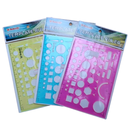 Jual BUTTERFLY TEMPLATE PENGGARIS BT-795 / PENGGARIS TEMPLATE SABLON ...