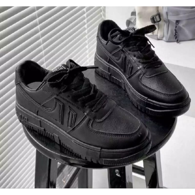 Jual HS- sepatu hitam sekolah | Shopee Indonesia