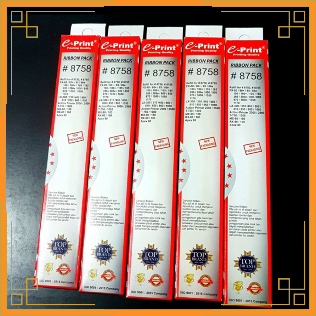 Jual E-PRINT Ribbon pack/refill pita LX-300 8758 | Shopee Indonesia