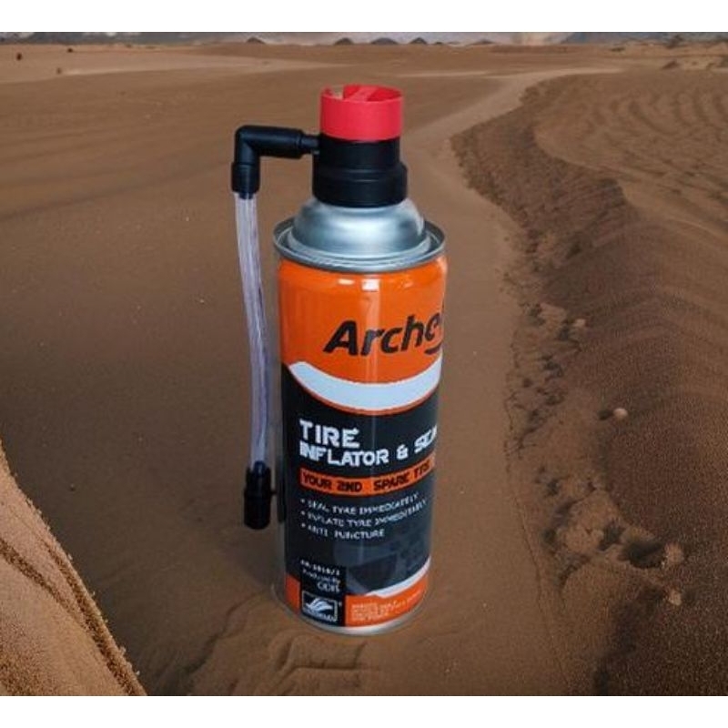 Jual Archele 450 ml pompa ban plus cairan anti bocor | Shopee Indonesia