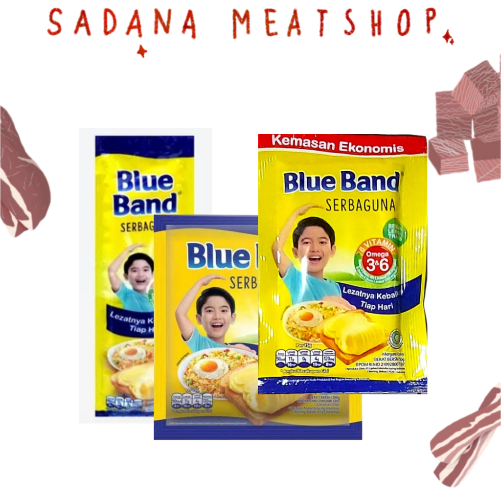 Jual BLUE BAND Margarine Margarin 20g 50g 200g | Shopee Indonesia