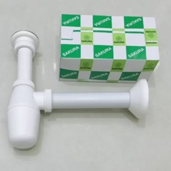 Jual Sifon Botol Wastafel PVC Plastik TEBAL | Shopee Indonesia