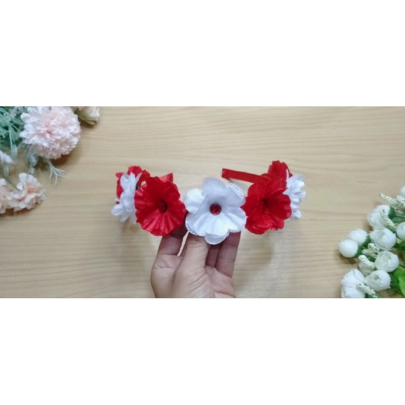 Jual Bando Bunga Merah Putih | Shopee Indonesia