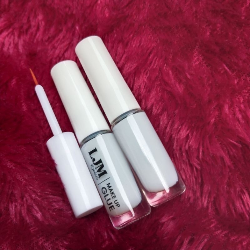 Jual Lem Bulumata isi 5 mili botol polos tutup Putih dan tutup hitam ...