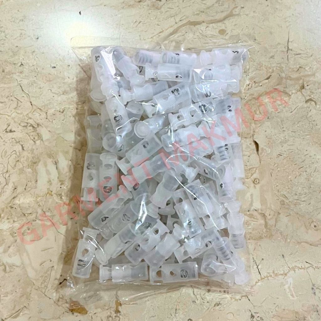 Jual Stopper Botol 2cm 2,5cm Aneka Warna Hitam Putih Crystal isi 100pcs ...