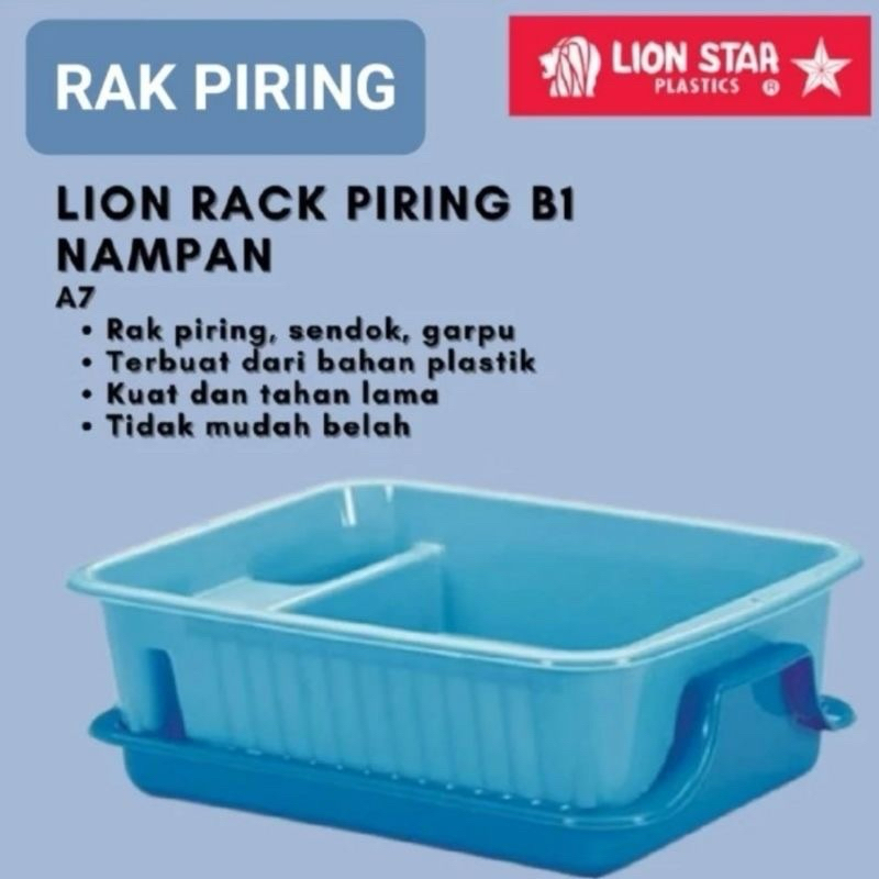 Jual rak piring lion star plastik tebal | Shopee Indonesia