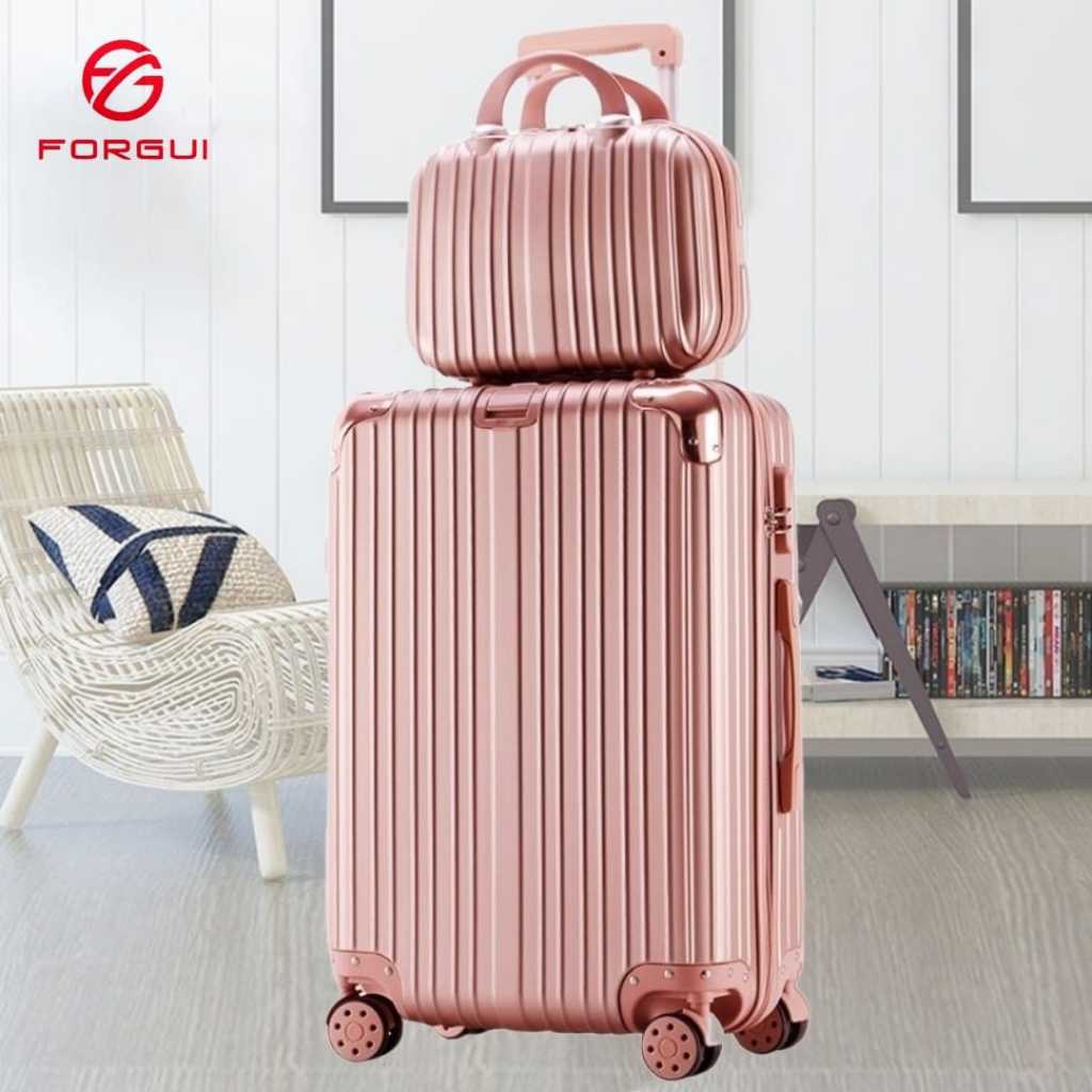 Jual Forgui koper Kabin 20 Inch Bagasi tas koper besar anak perempuan ...