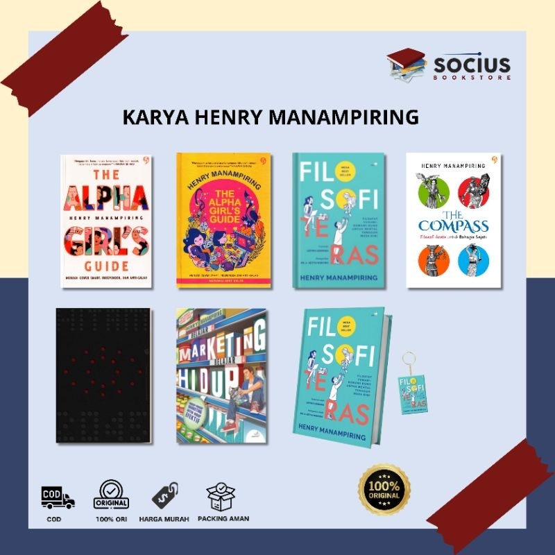 Jual BUKU [ ORIGINAL ] KARYA HENRY MANAMPIRING - THE ALPHA GIRL'S GUIDE ...