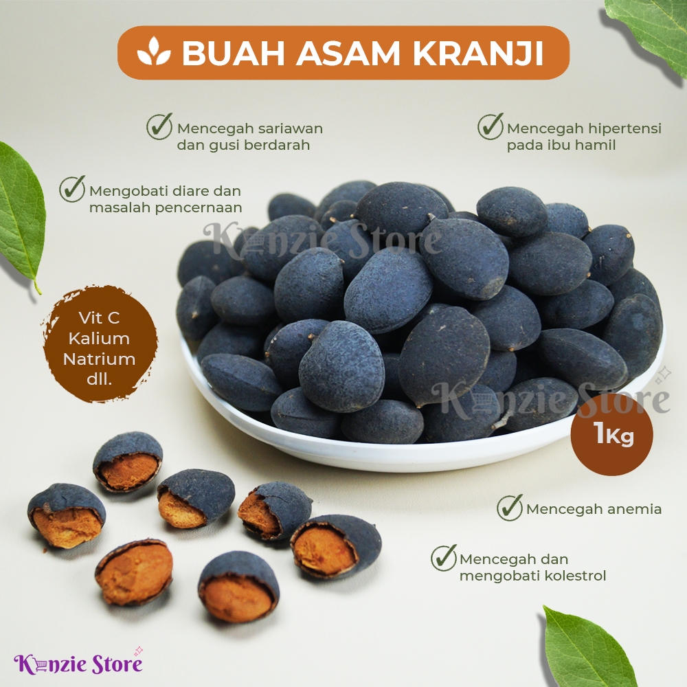 Jual Buah Asam Kranji 1Kg Buah Langka Keranji (Dialium Indum) | Shopee ...
