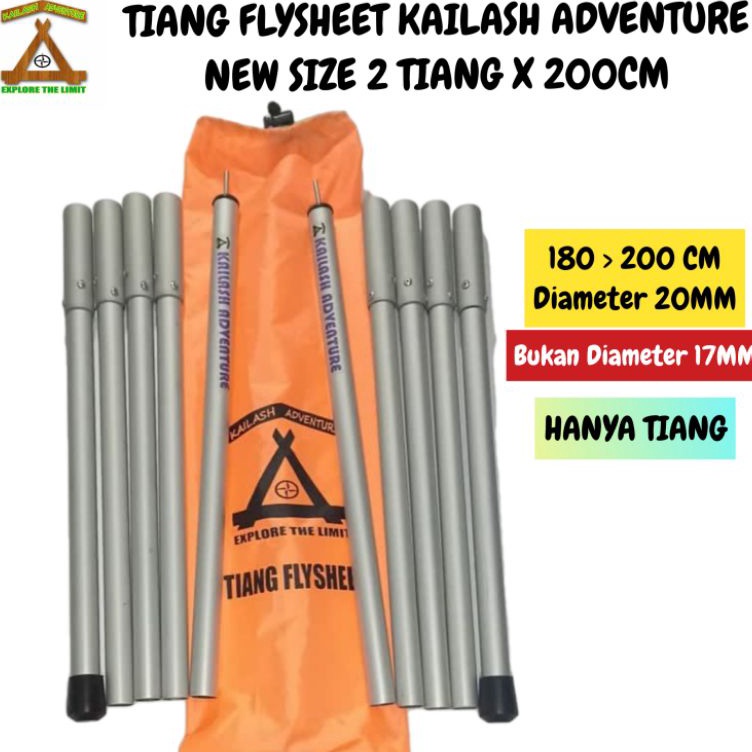 Jual Kejutan Spesial Tiang flysheet aluminium kailash adventure Hanya ...