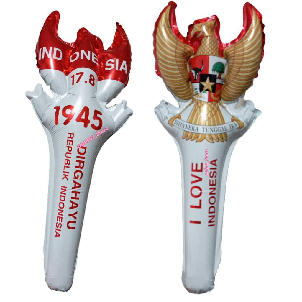 Jual Balon foil pentung GARUDA Dirgahayu HUT RI / Pentungan GARUDA ...