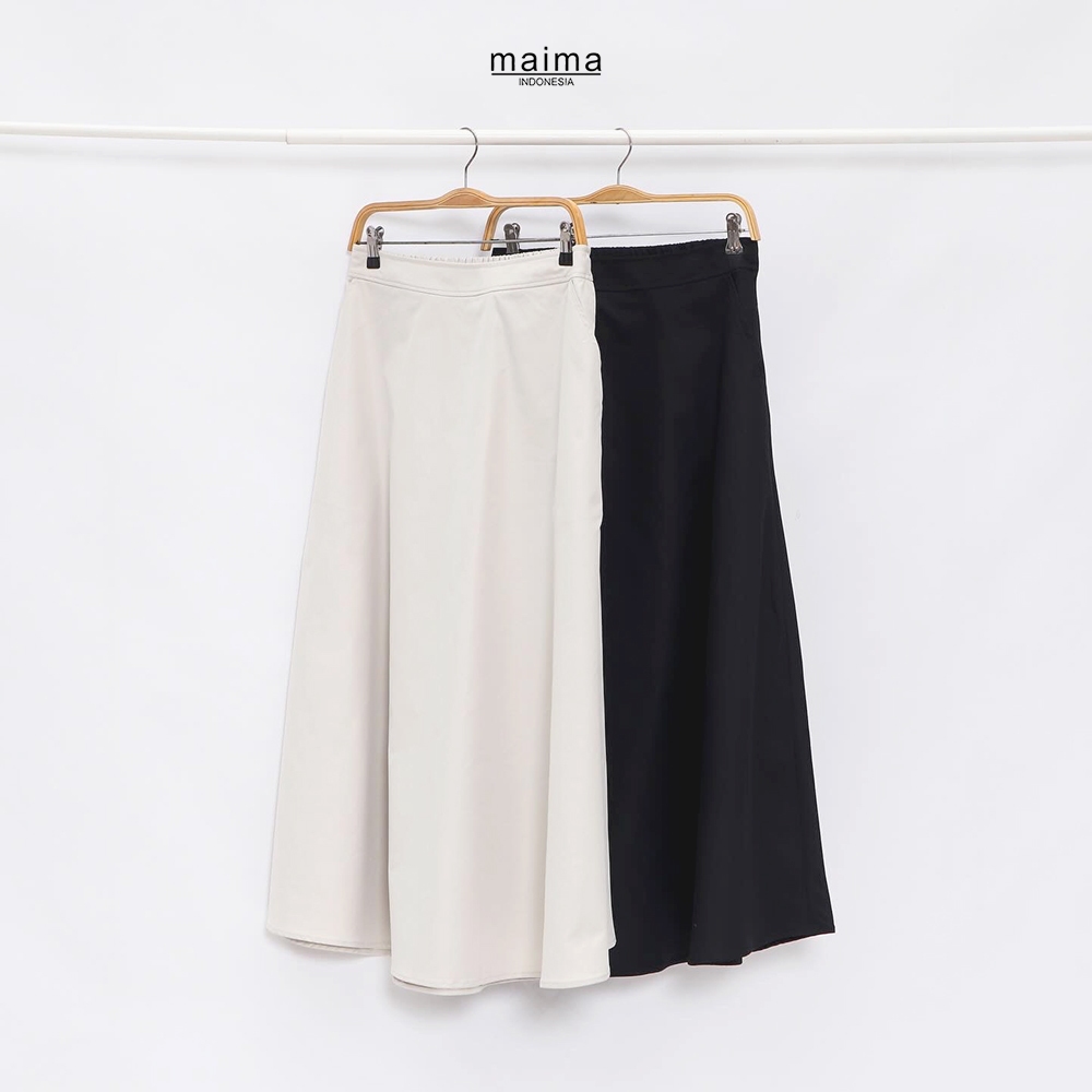 Jual Maima Indonesia - Crilla Skirt - Bawahan Rok Panjang Wanita ...