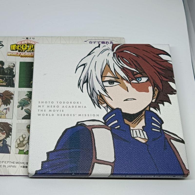 Jual Colored Canvas MHA BNHA Todoroki Shoto Defect! | Shopee Indonesia