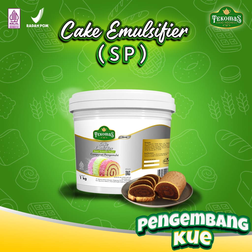 Jual TEKOMAS - SP Prime 1 Kg Cake Emulsifier Bahan Pengembang Bahan Kue Premium | Shopee Indonesia