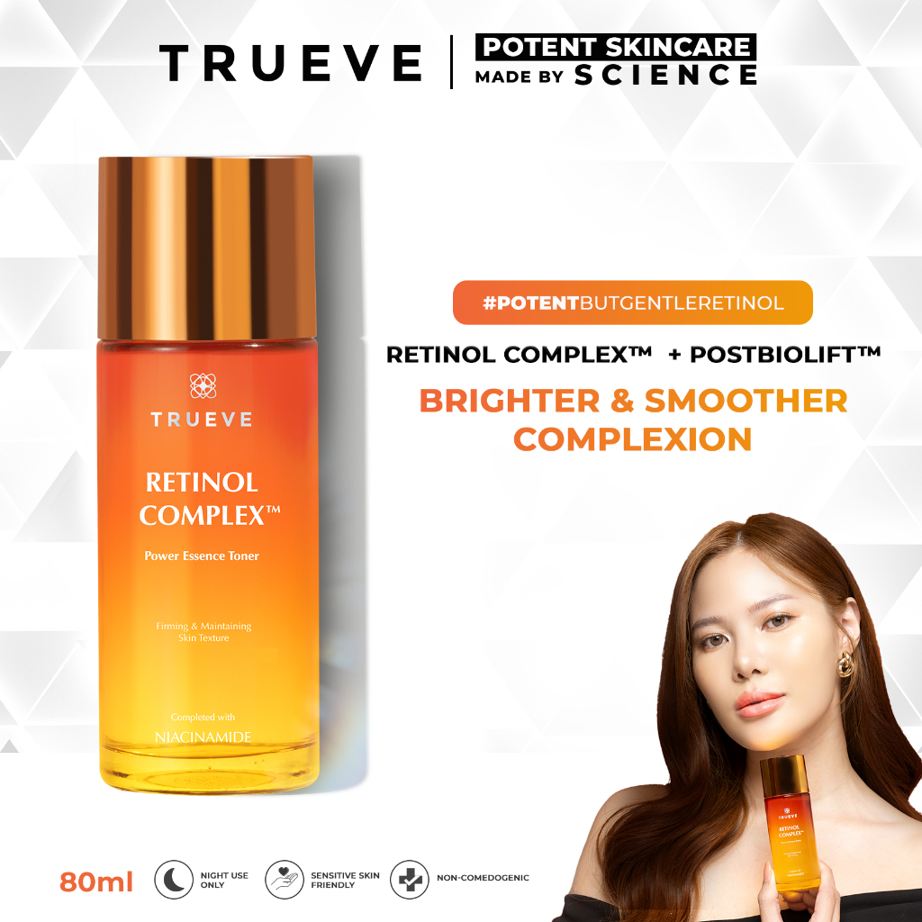 Jual TRUEVE Retinol Complex Power Toner 80ml (HPR + RetinArt ...