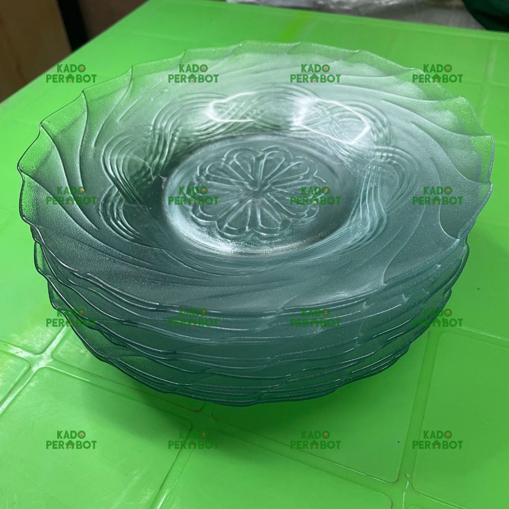 Jual (KHUSUS INSTANT/SAMEDAY) Piring Makan Kaca - Piring Makan Beling ...