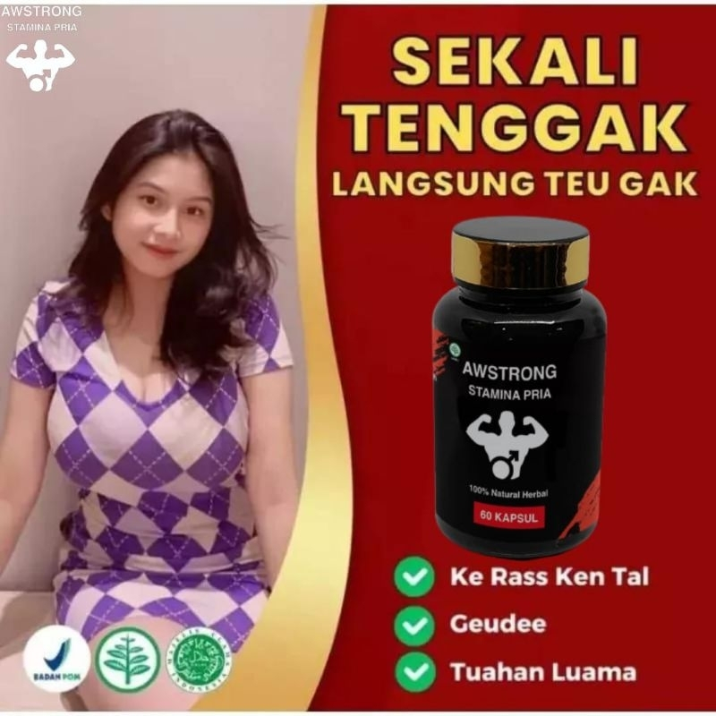 Jual PROMO TERLARIS!!! Broman//Aw Strong Obat Kuat Pria Tahan Lama ...