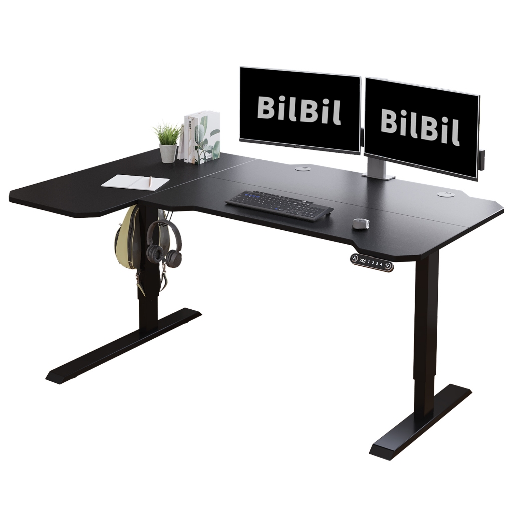 Jual BilBil 59 inches 1.5M Electric Standing Desk Single Motor Desk ...