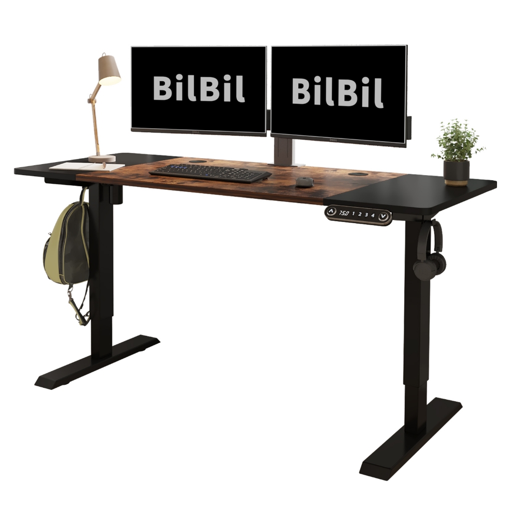 Jual BilBil 63 inches 1.6M Electric Standing Desk Single Motor Desk ...
