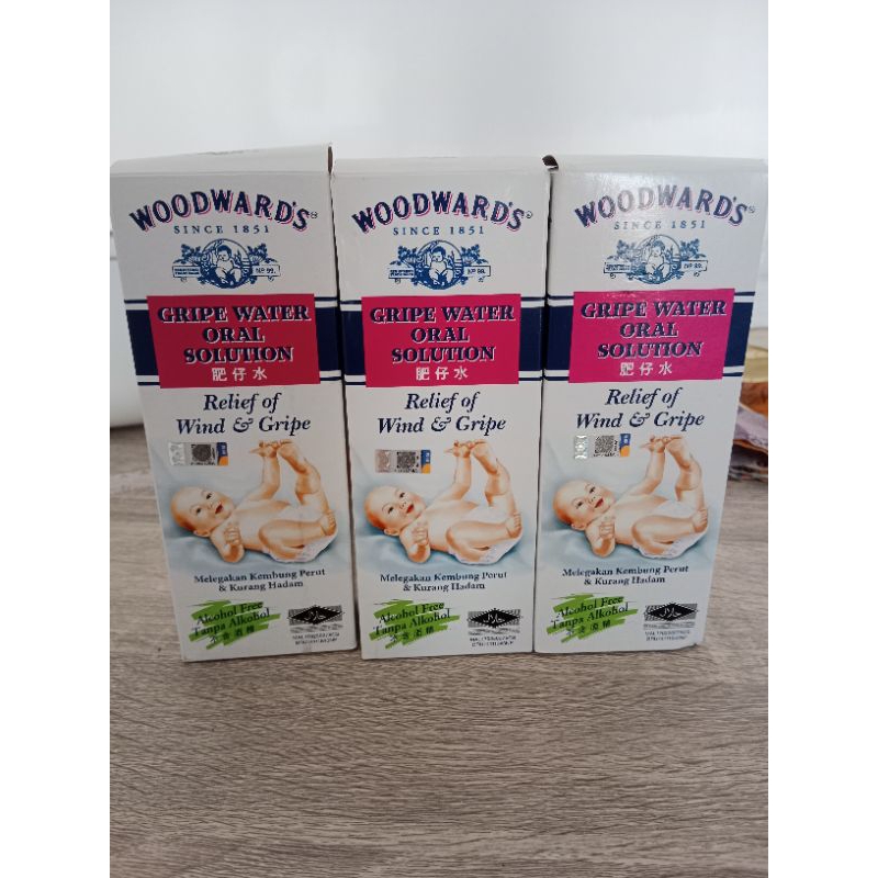 Jual Woodward's Gripe water/cui cia/ 148ml Exp 2026 ORIGINAL MALAYSIA ...